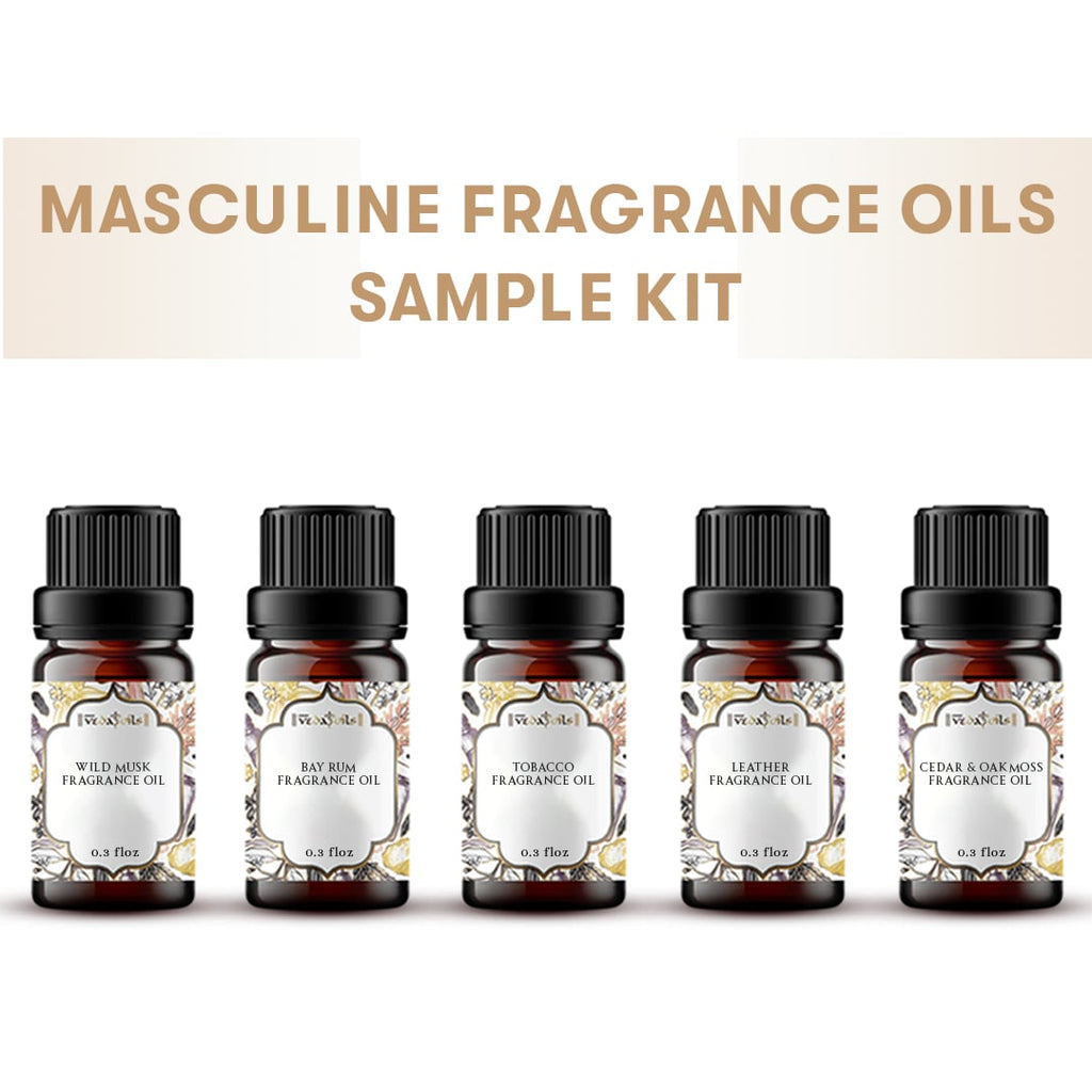 Buy Masculine Fragrance Oils Sample Kit - Try Now – VedaOils USA