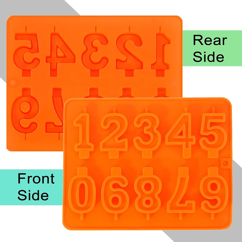 Buy 0-9 Number Candle Mould Online in USA | 0-9 Number Candle MouldBulk ...