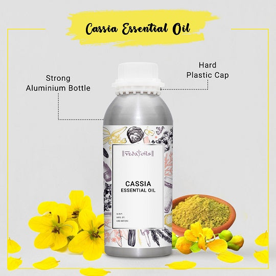 Cassia Oil - 100% Pure & Natural Cassia Essential Oil at VedaOils ...