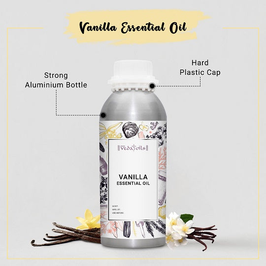Vanilla Essential Oil - 100% Pure & Natural Oil at VedaOils in the USA ...