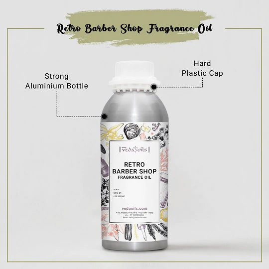 Buy Retro Barber Shop Fragrance Oil Online in USA - VedaOils – VedaOils USA